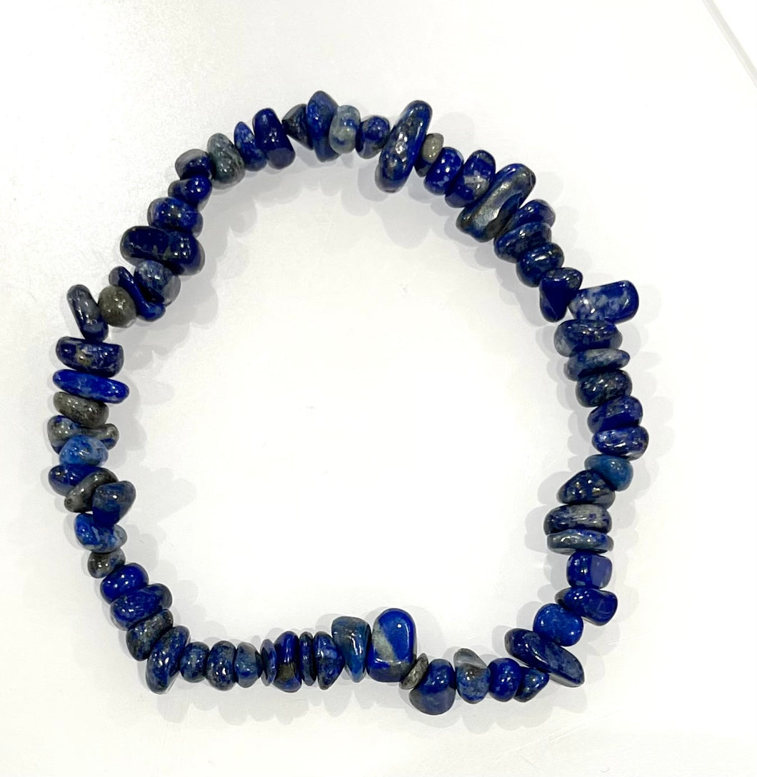 Lapis lazuli chip bracelet store